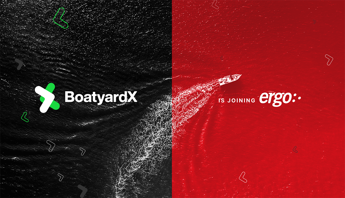 BoatyardX is now an Ergo company - BoatyardX